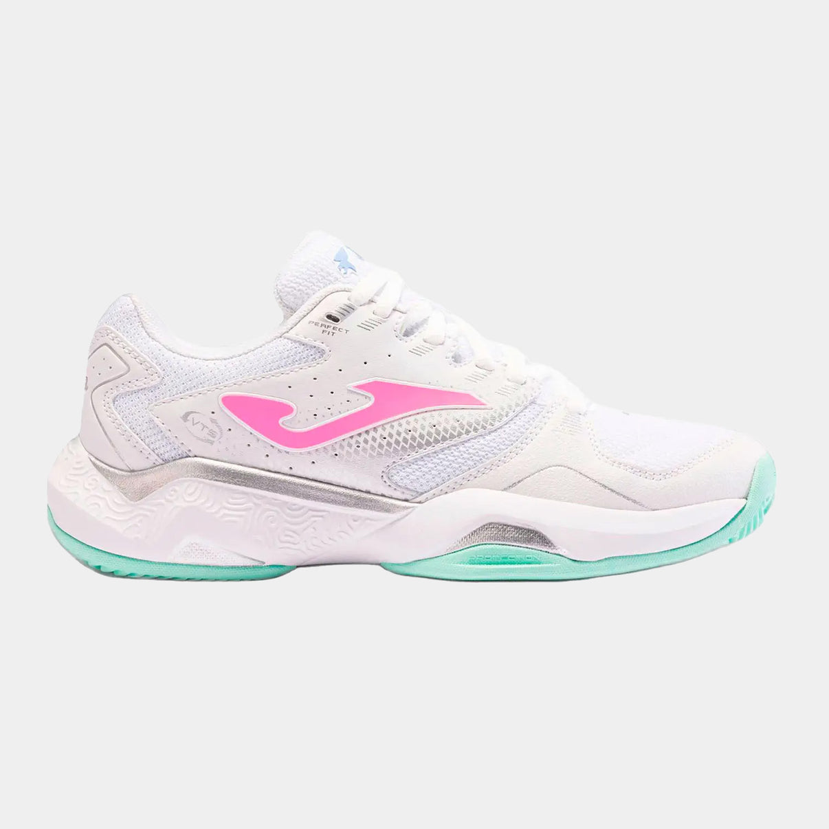 Tenis Padel Joma Mujer Niña Master 1000 Lady 2432 Blanco con rosa ...